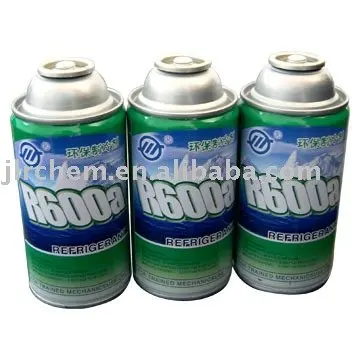 Portable Car Air Conditioner Refrigerant Gas 120g 220g 320g 420g R600a Isobutane Refrigerant ...