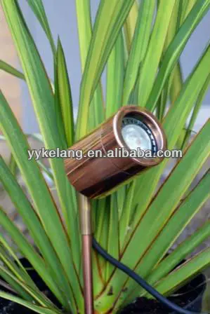 Copper Landscape Lamps Spot Light 12v Low Voltage Led Landscape Light ...