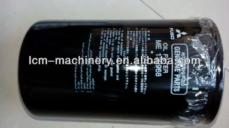 Me130968 6d34 Mitsubishi Oil Filter For Kobleco Sk320-6e Excavator ...