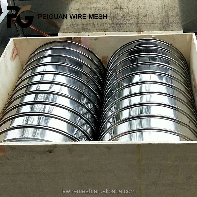 10" Diameter 304 Stainless Steel Mesh Screen 75um 150 300 250 425 600 ...