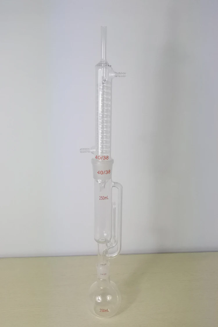250ml Boiling Flask for Soxhlet Extraction - Distillation Apparatus ...