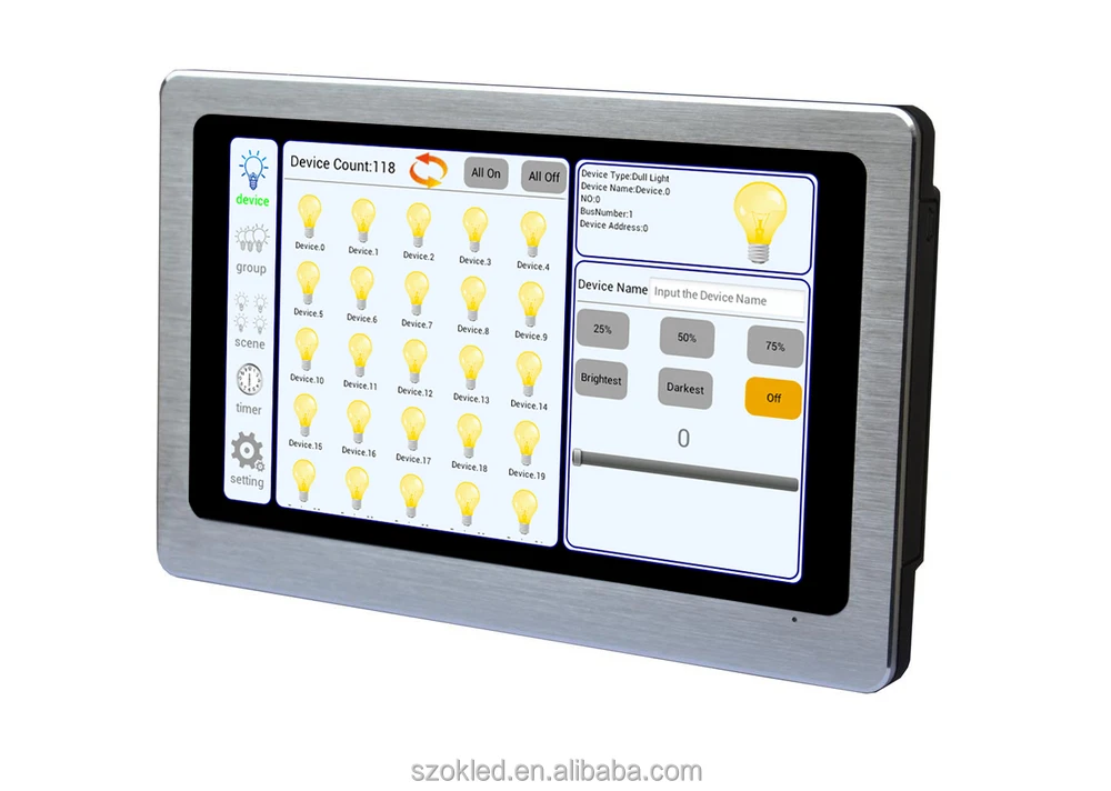 Dali Master Touch Screen - Buy Small Touch Screen,Programmable Touch ...
