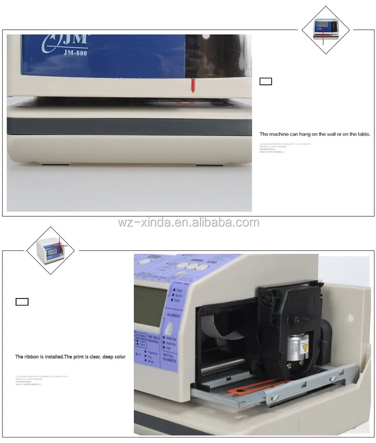 Electronic Time and Date Stamp - Efficient Attendance