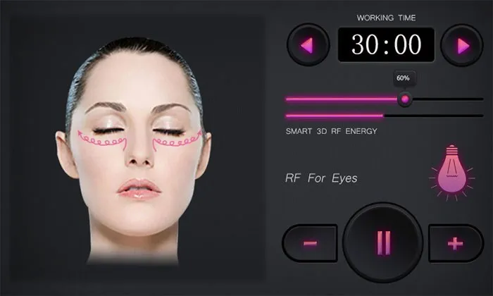 Face Contouring Skin Tightening Facial Massage Machine Rf Home Use Face ...