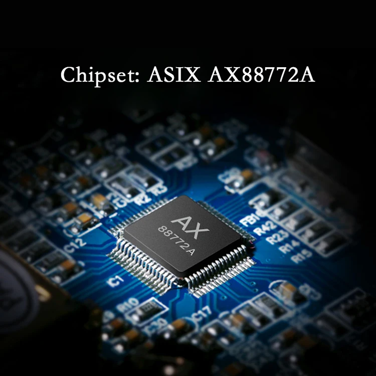 Chipset Asix Ax88772a Usb 2.0 Usb To Rj45 Gigabit Usb Ethernet Adapter ...