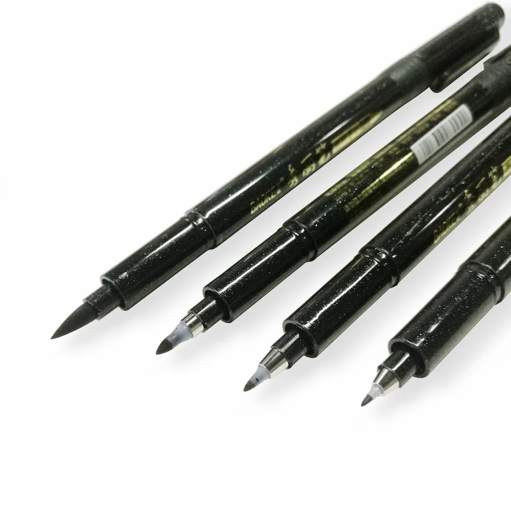 Flexible Soft and Hard Tip Calligraphy Brush Pens by Joyart