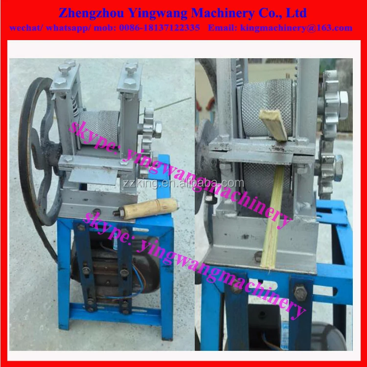 Thin Bamboo Cutting Machine /manual Thin Bamboo Sheet Cutter Opener ...