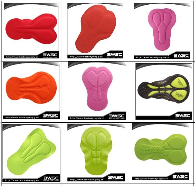 Cycling Pad Triathlon Chamois Pad Thin Padding For Cycling Wears - Buy ...