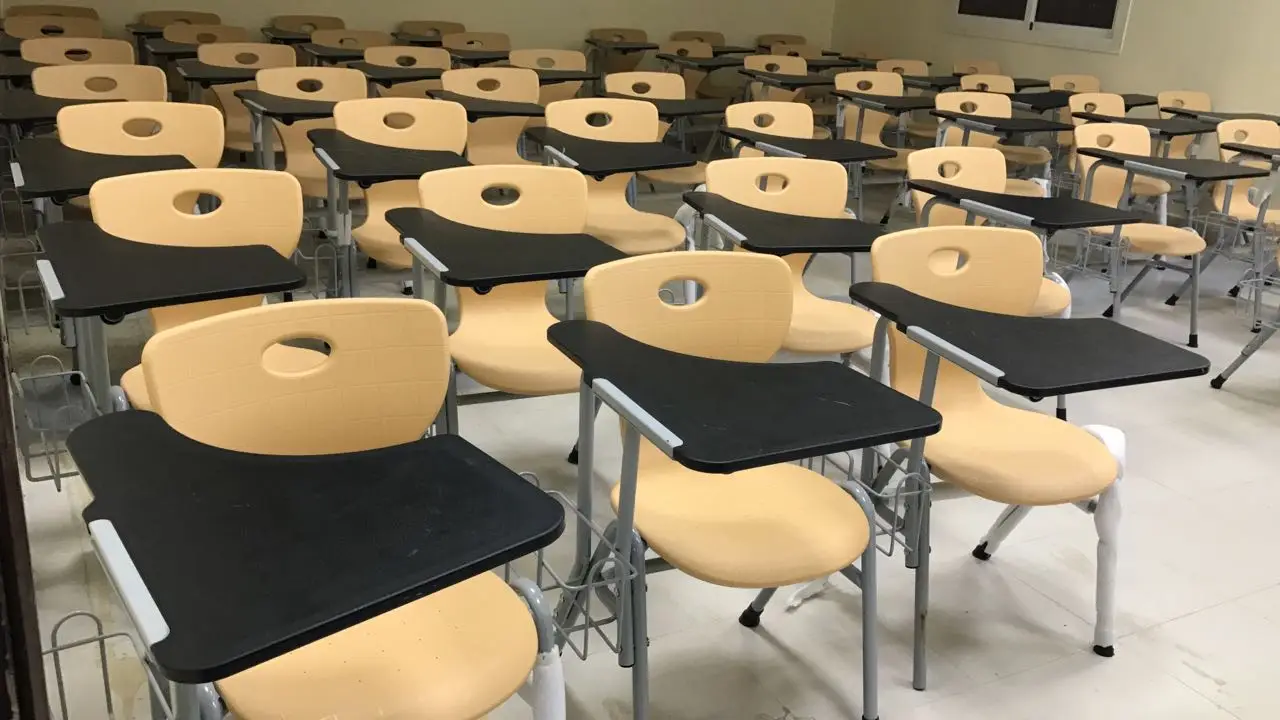 New Design Classroom Study Chair with Writing Pad