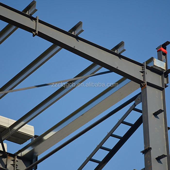 Light Structures Frame Curved Building Steel Structure Roofing