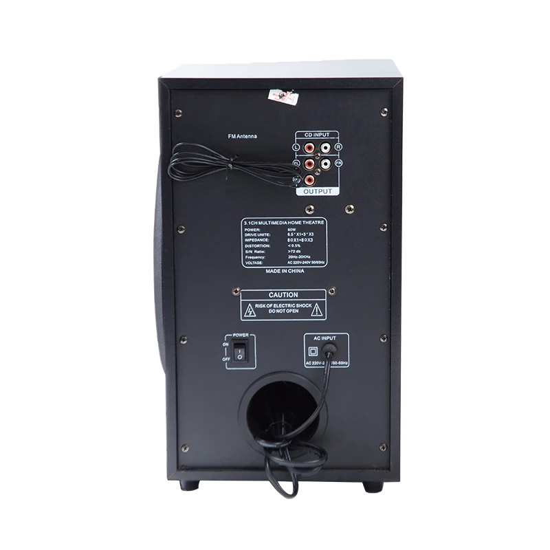 Jerry Sound System 3.1 Jr-301 Hifi Speakers Home Theatre Woofer ...