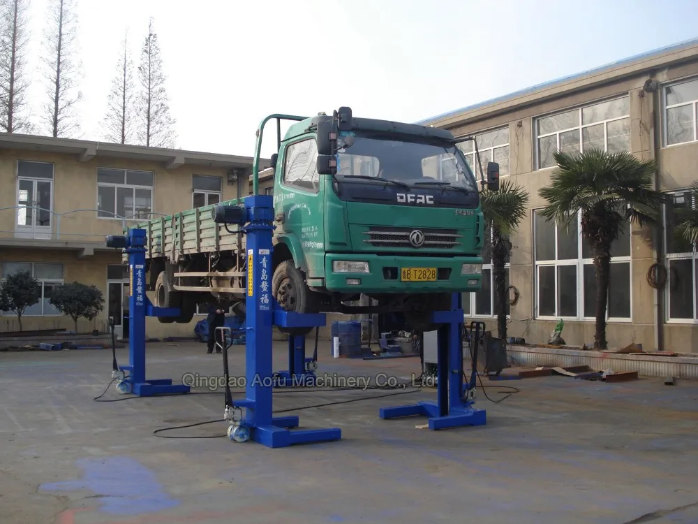 Peak Lift 10000 Kg Movable Four Post Car Lift Jacks Automotive Car Lift ...