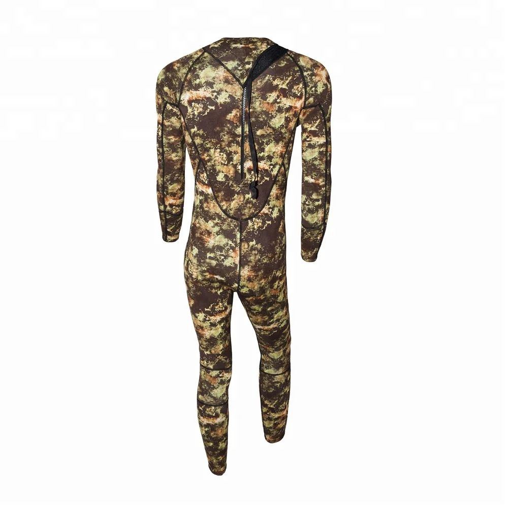 Wetsuit Pattern 3mm 5mm 7mm Mens Top Camo Neoprene Smooth Skin ...