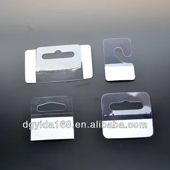 Clear Plastic Adhesive Hang Tags For Hanging Small Boxes - Buy Clear ...