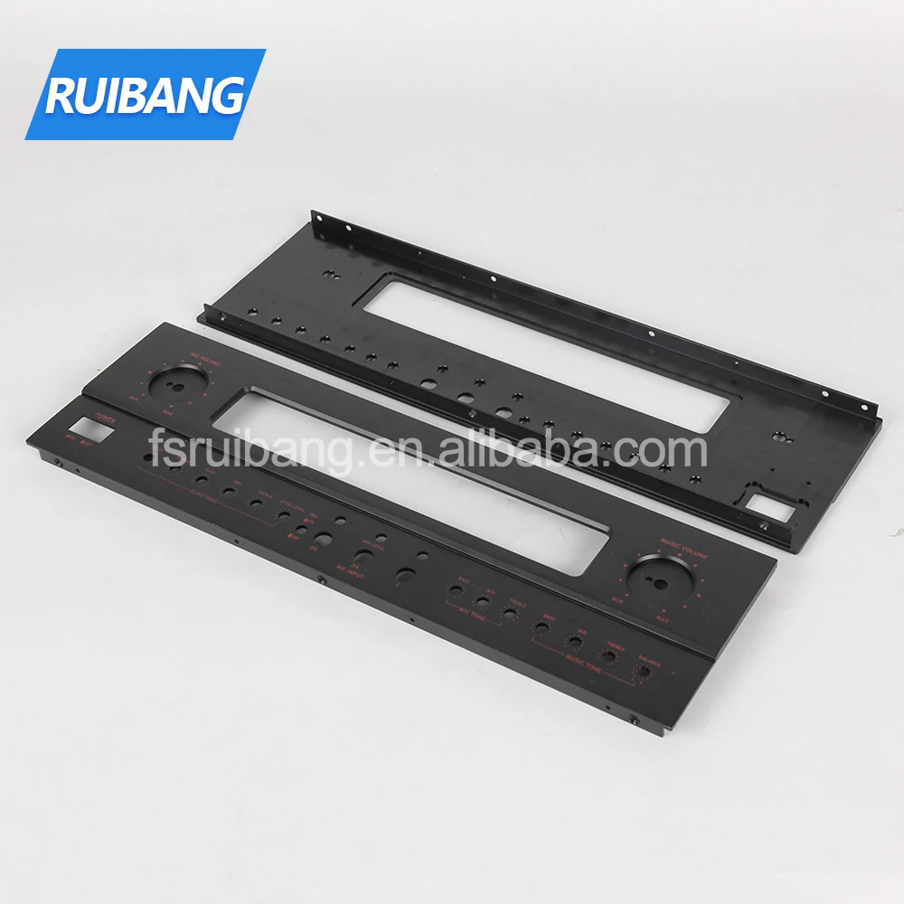 Customization Cnc Milling Aluminium Face Plate With Anodizing - Buy ...