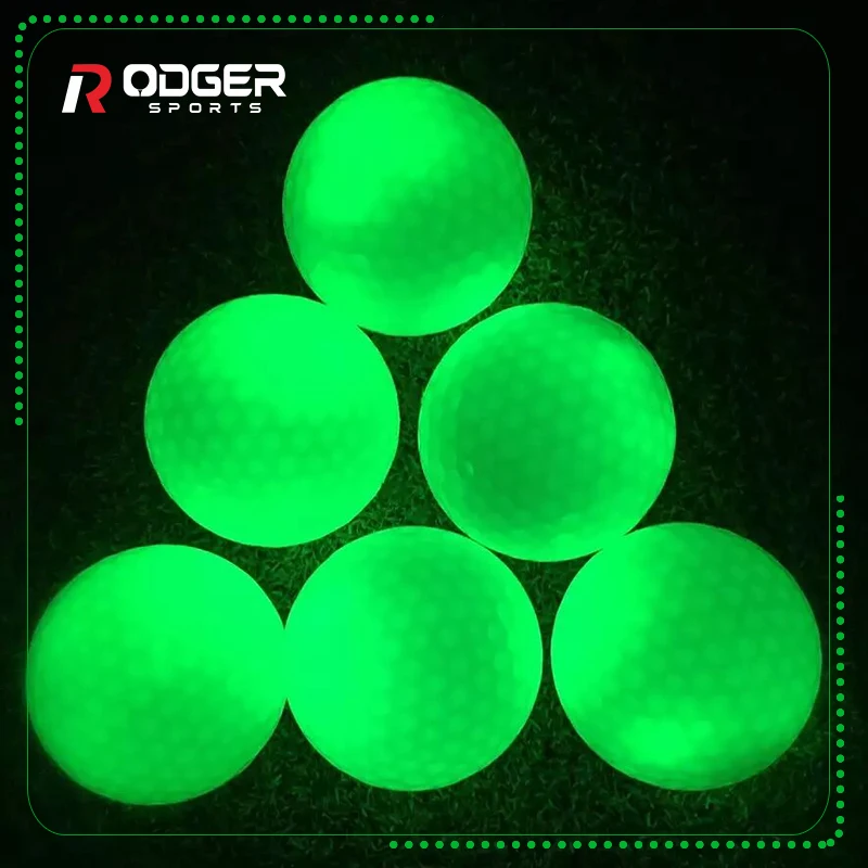 Luminous Led Luminous Ball Christmas Golf Balls Glowing In The Night ...