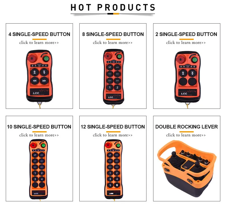 K600 JUUKO RF Wireless Transmitter Receiver IP65 Industrial Remote Control