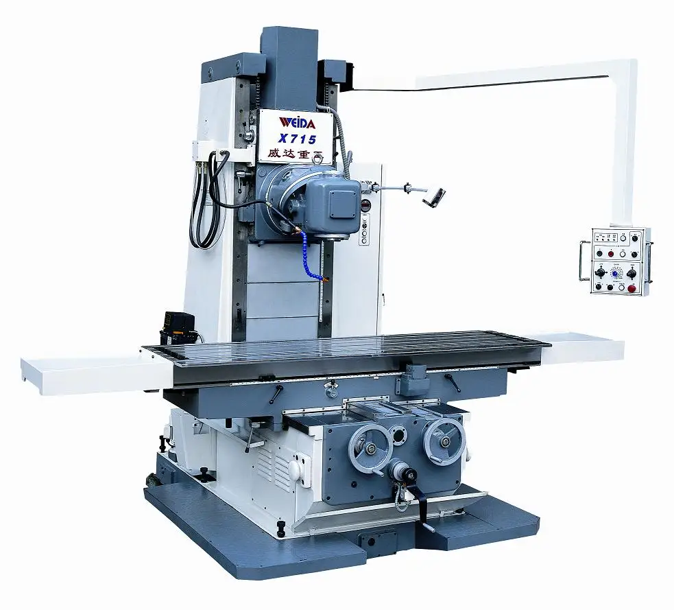 X715 China Manufacturer Universal Bed Type Milling Machine For Sale ...