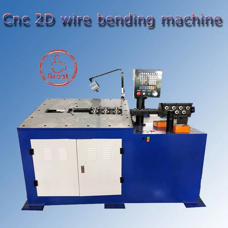 Automatic Cnc 2d 3d Metal Steel Zigzag Spring Wire Bending Forming ...