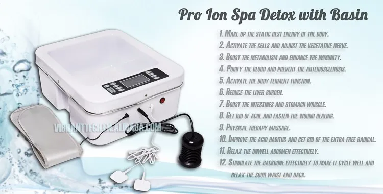 Free Shipping Pro Ion Spa Detoxification With Thermal Function - Buy ...
