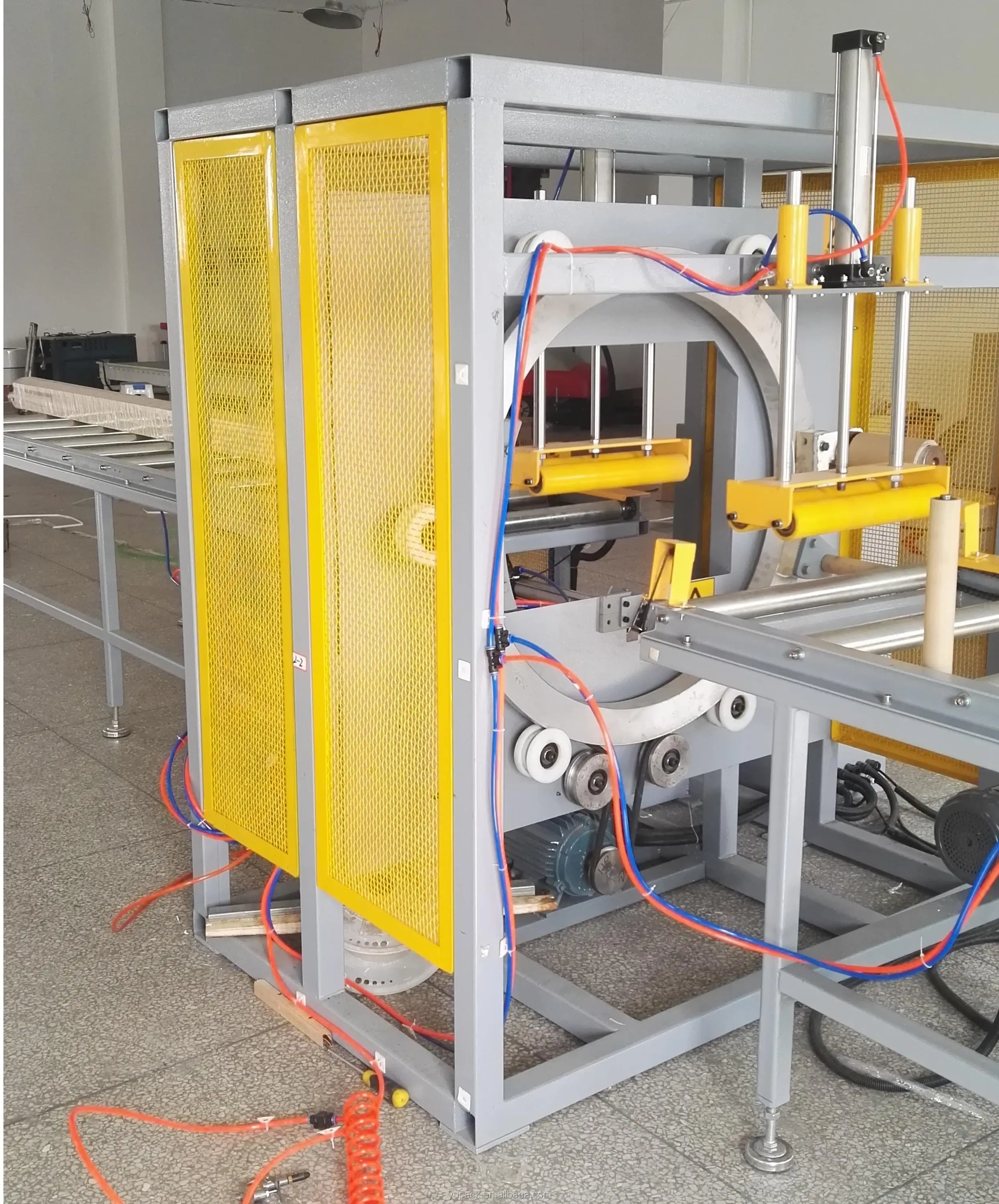Embálaje De Puertas - Horizontal Orbital Wood Door Wrapping Machine