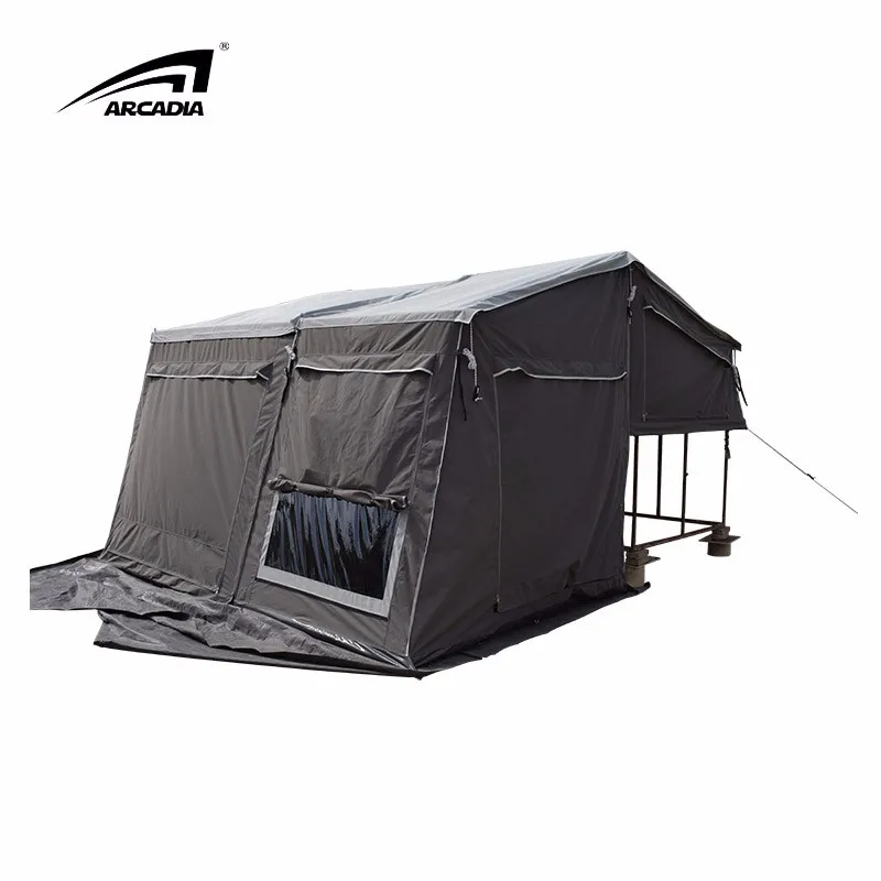 Folding Off Road Waterproof Family Pop Up Small Camper Trailer Tent ...
