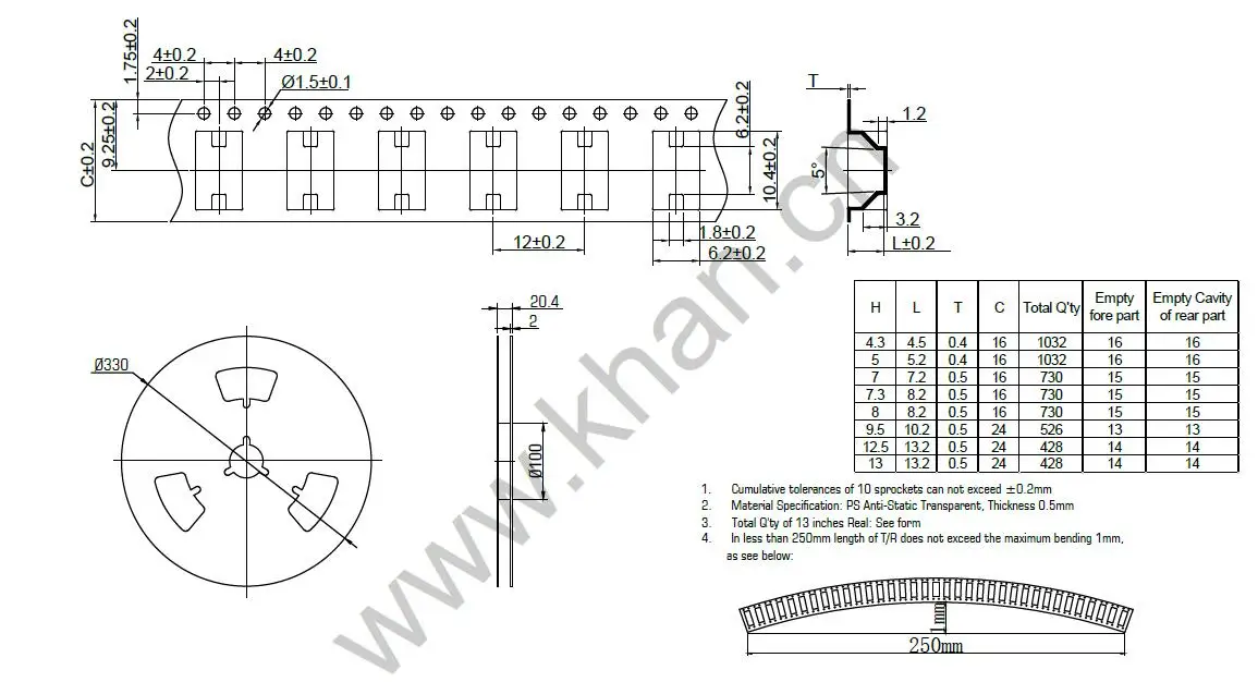 8mm Pitch TSA06831 Tact Switch - High Quality SMT Pushbutton