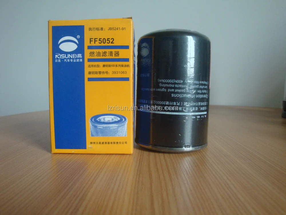 6b Diesel Engine Oil Filter 3931063 /ff5052 Fuel Filters Lube Filtros ...