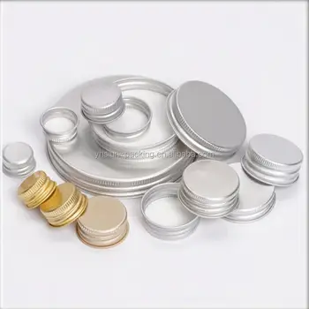 Aluminum Plastic Jar Metal Screw Top Lids For Jars - Buy Metal Screw ...