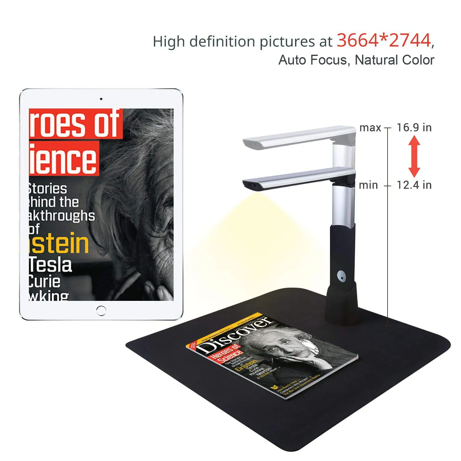 HD Visual Presenter Document Camera/Scanner Educational equipment ...