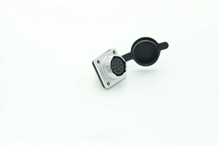 12 Pin Female Male Military Circular Screw Panel Mount Electrical ...