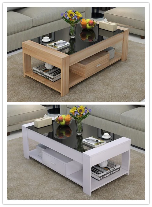 The Oak Melamine Paper Faced Modern Wood Design Teapoy With Cheap Price ...