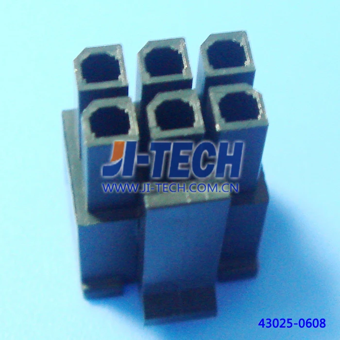 430250608 Molex 3.0mm Pitch 43025 Seriesconnector 43025-0608 Receptacle ...