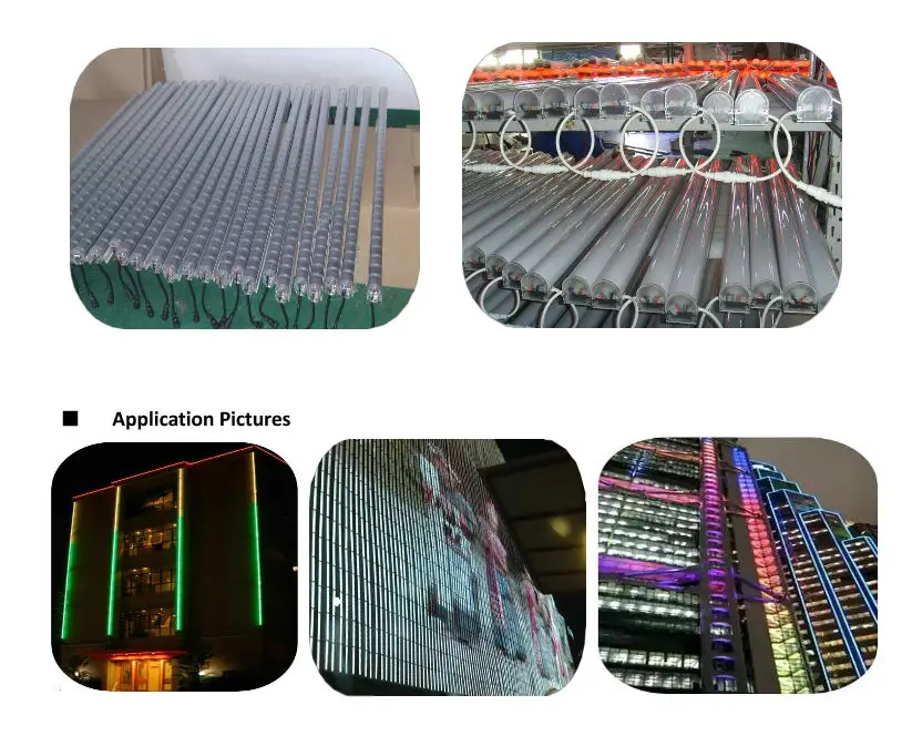 48 DMX Channels RGB LED Linear Bar Light - Madreix DMX Light