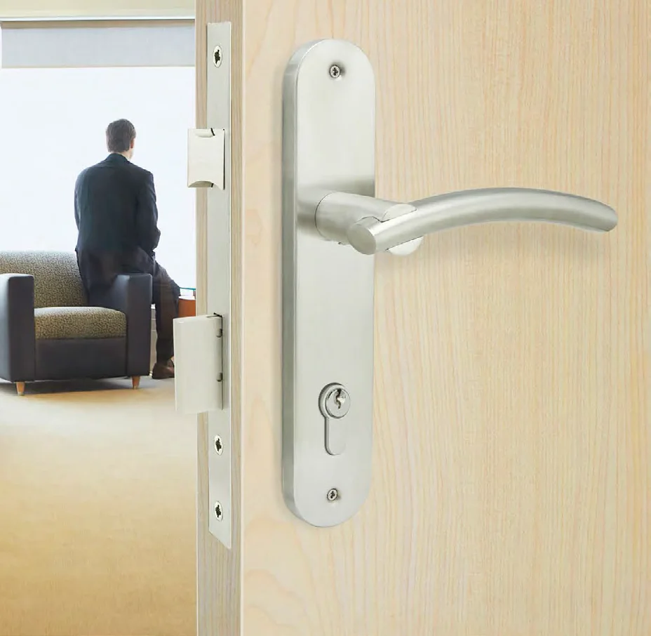 Unity Sp13 Handle New Model Stainless Steel Lever Self Locking Door ...