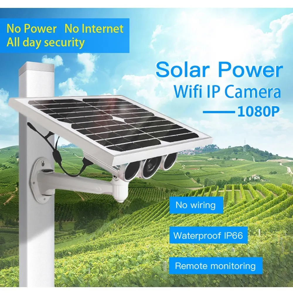 Sacam Hot Selling Wireless Hd 1080p P2p Solar Powered Ap Function ...
