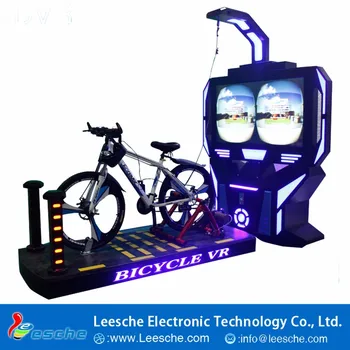 Virtual Reality Bike Ride With Rich Content Software 9d Vr Cinema ...