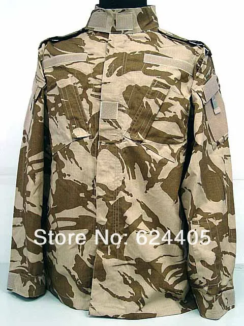 England Army Sand Camouflage Military Training Uniform Combat Hunting ...