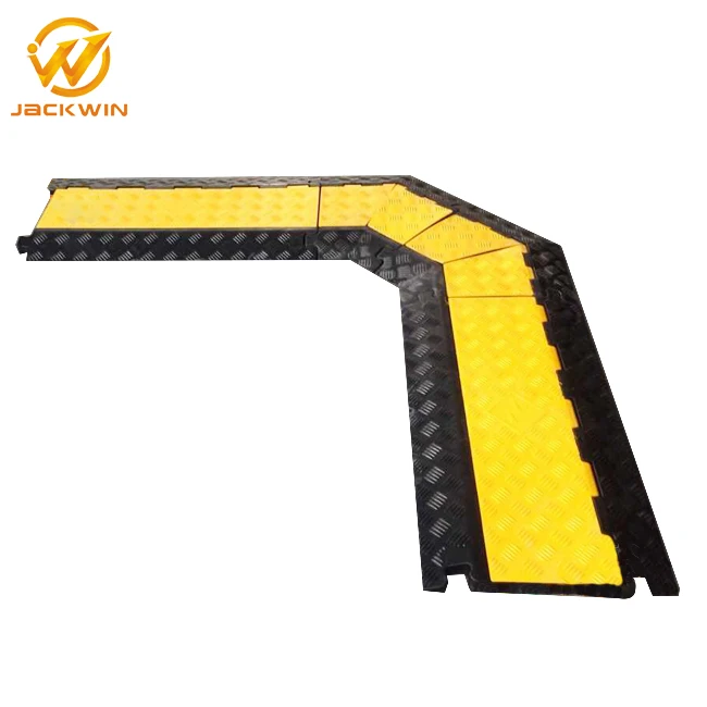 5 Channel 90 Degree Rubber Corner Guard Cable Protector Ramp - Buy ...