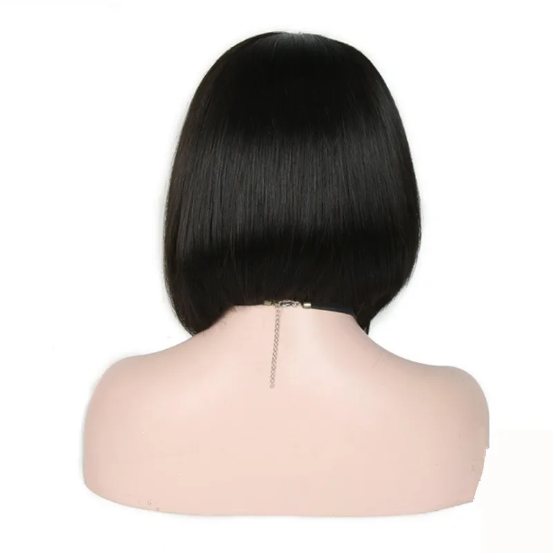Full Saxy Image Straight Free Lace Wig Samples For Black Women New Bob ...