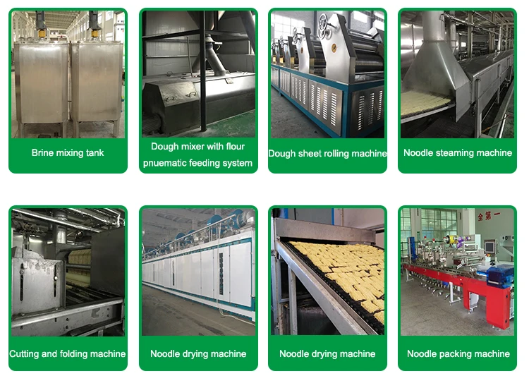 Chinese Chow Mein Making Machinery - Automatic Ramen Noodle Machine