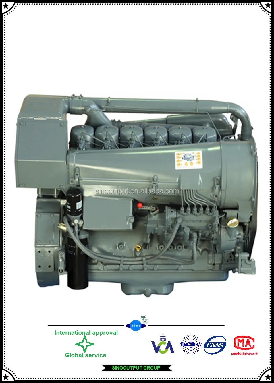 Deutz F6L914 Engine - Power for Bulldozers, Rollers, Mixers