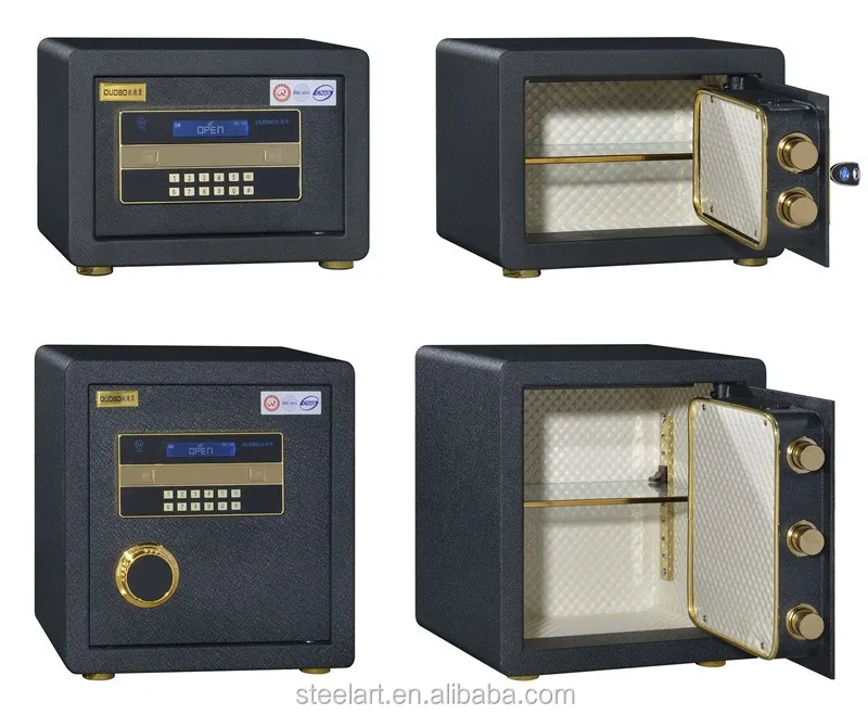 Golden Color Big Safe Box Electrical Lock Safe Box - Buy Golden Safe ...