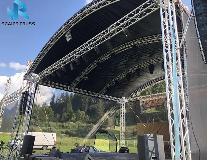 Metal Box Trusses - Aluminum Roof Trusses for Sale