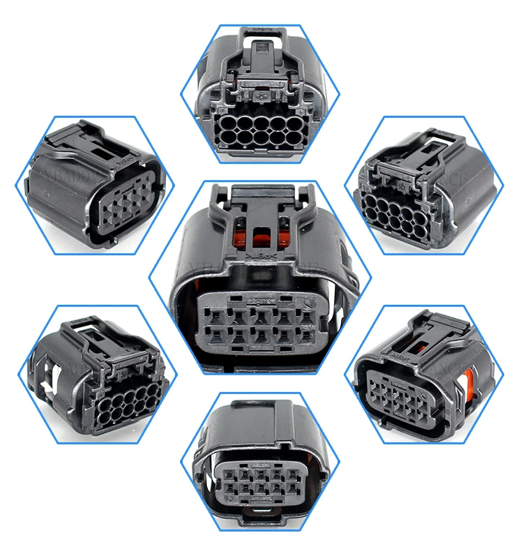 6189-1134 90980-12380 China Connector Manufacturer 10 Pin Electric ...