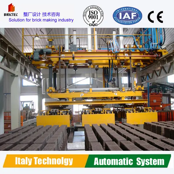Automatic Brick Loading And Unloading Machine In Auto Brick Plant - Buy ...