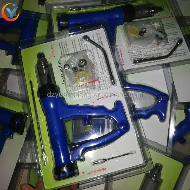 50ml Large Size Automatic Syringe Gun Poultry Vaccine Syringe Injector ...