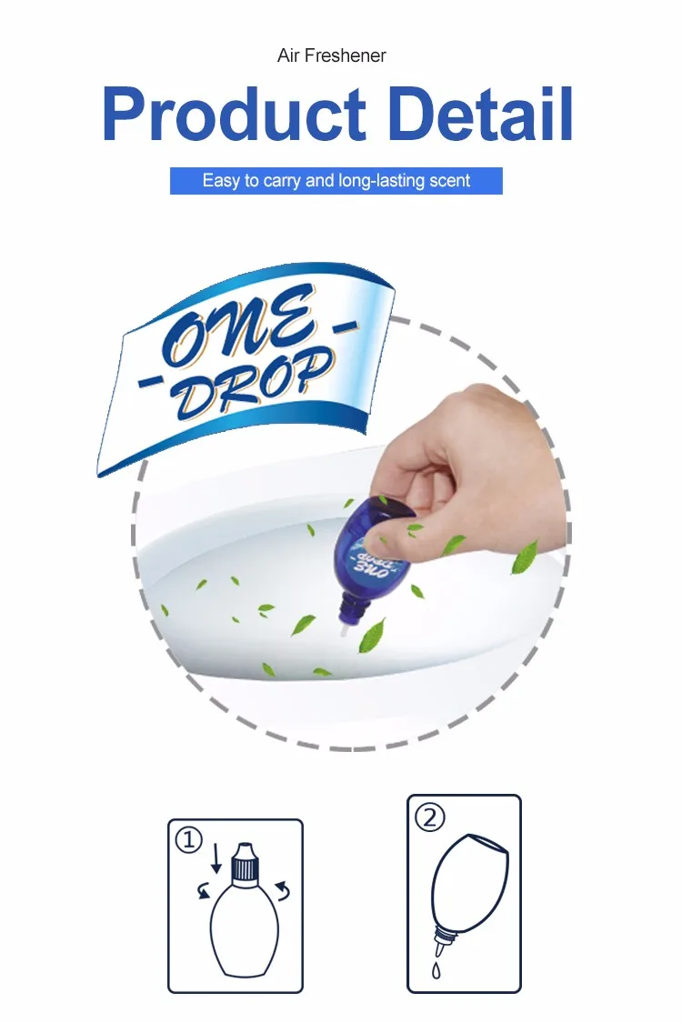 2019 One Drop Air Freshener Deodorizer Toilet Liquid Cleaning ...