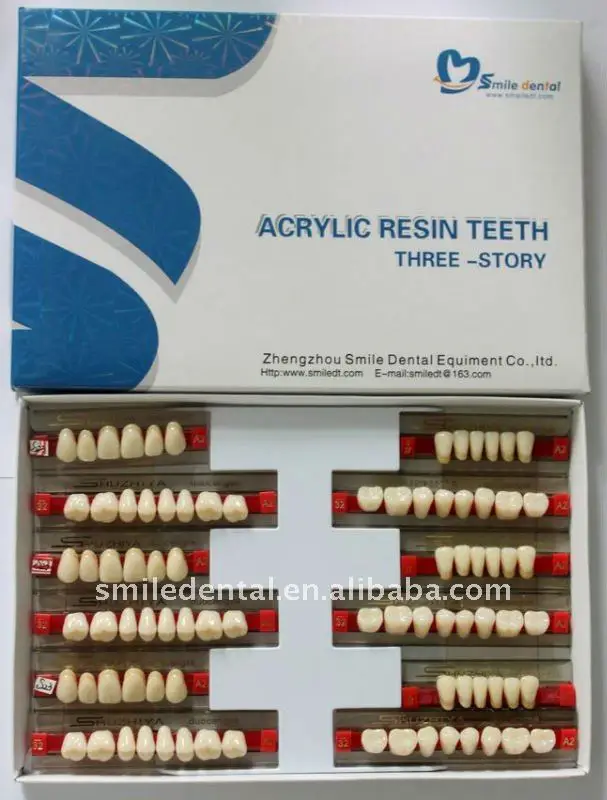 Best! Three Layer Artificial Teeth - Buy Artificial Teeth,Dental ...