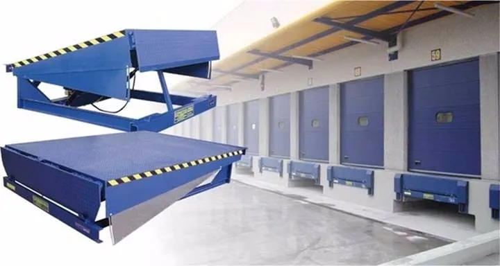 8t 10t Hydraulic Container Loading Unloading Bridge Platform Board ...